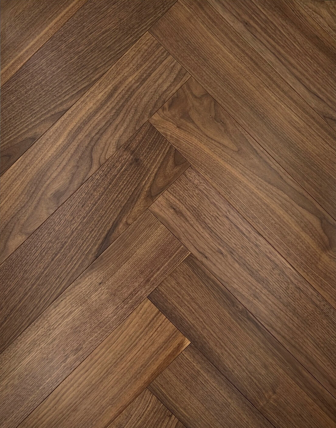 American Walnut Lacquered Parquet Wood floor by 3 Oak