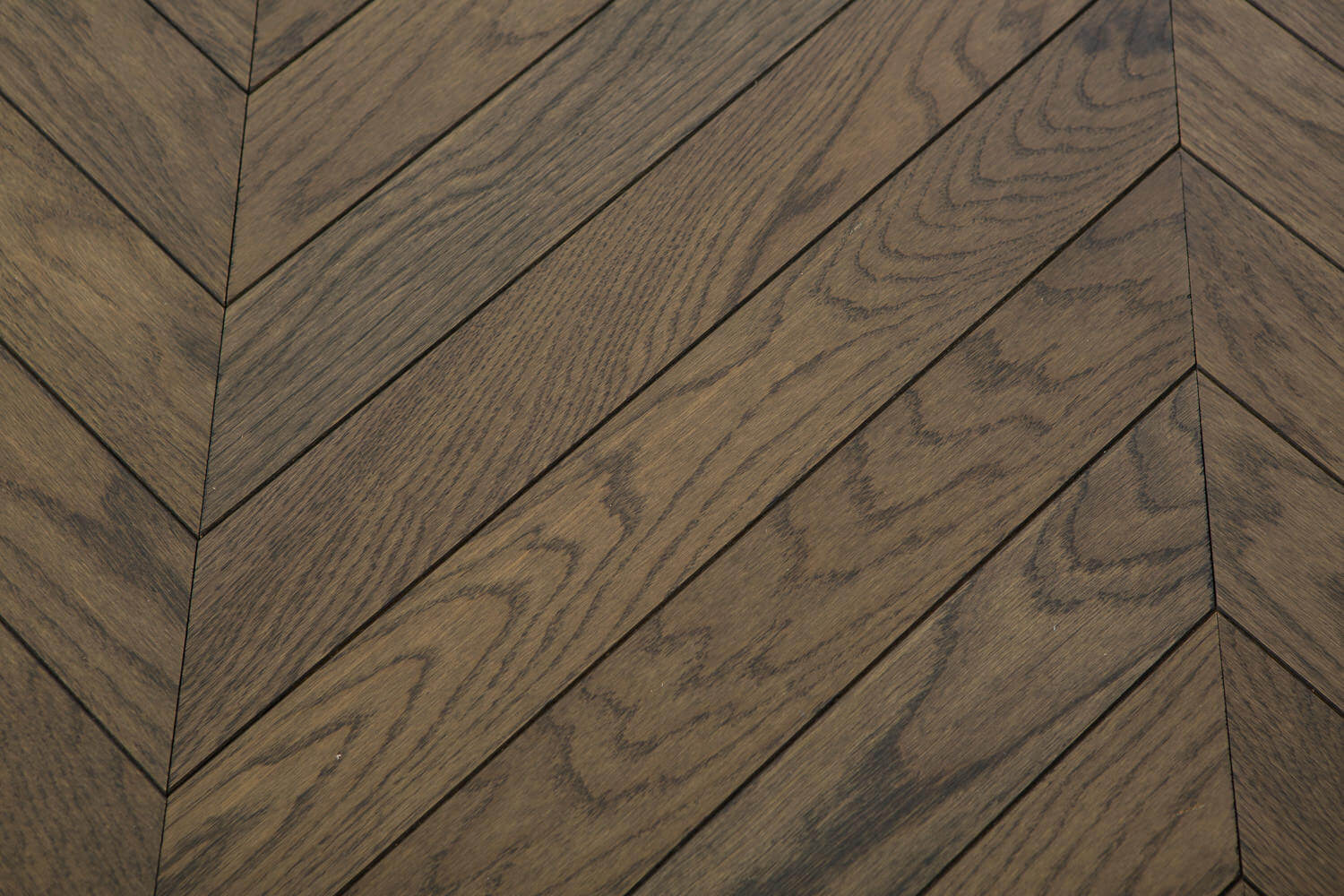 Charcoal Chevron Wood floor by 3 Oak